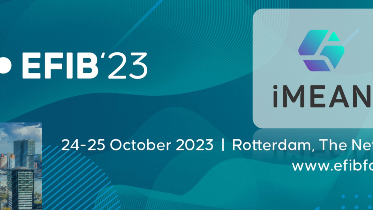 iMEAN at EFIB 2023 in Rotterdam - iMEAN